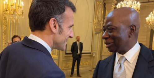 Baïdy Agne reçu à l’Élysée par Emmanuel Macron | SenePlus