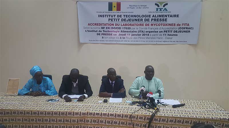 L’ITA S’OFFRE UNE ATTESTATION D’ACCREDITATION AGROALIMENTAIRE/DIVERS ...